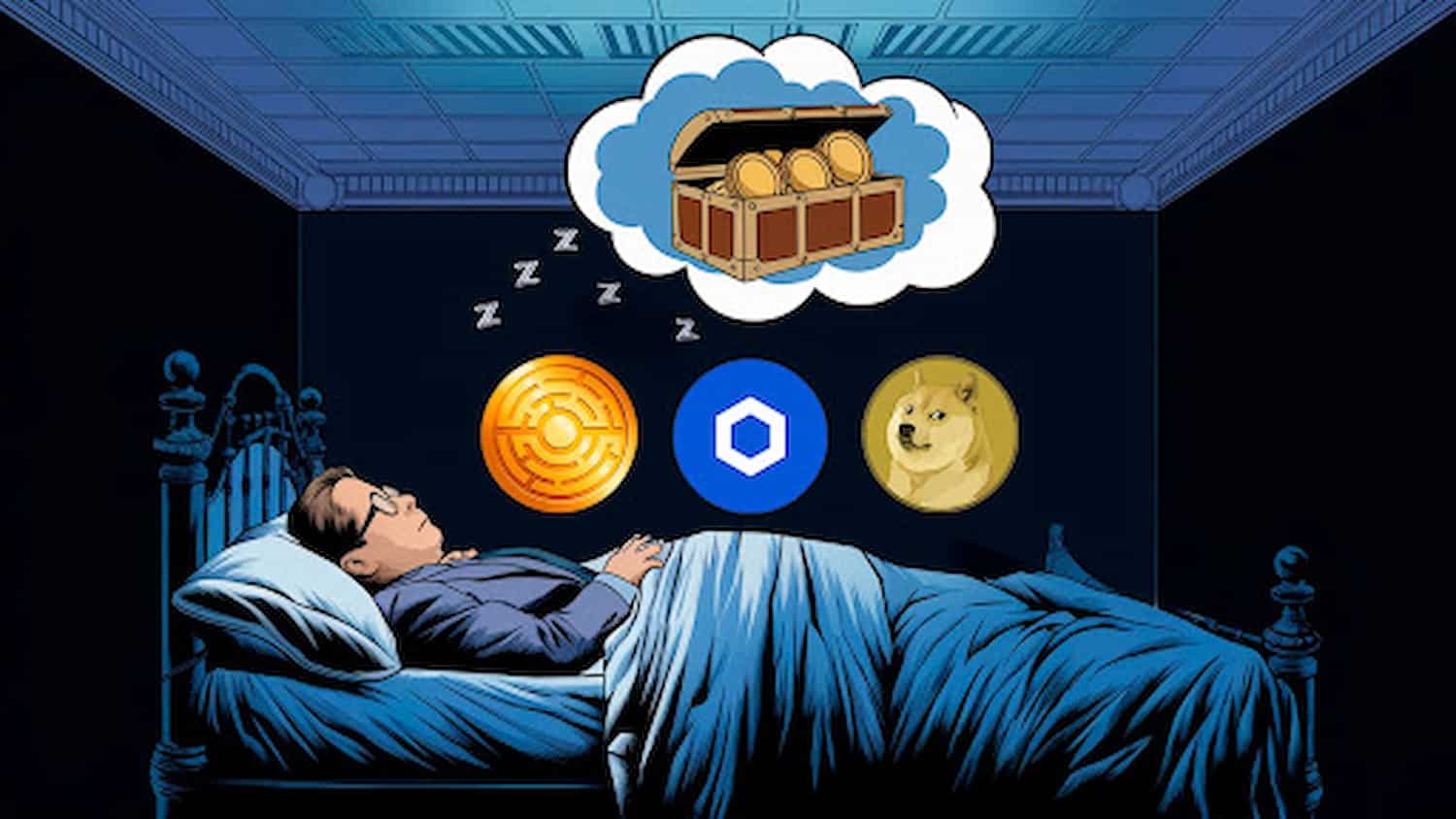 A Constância Traz Resultados: DOGE Projeta 700%, LINK 900%, e MTAUR ...